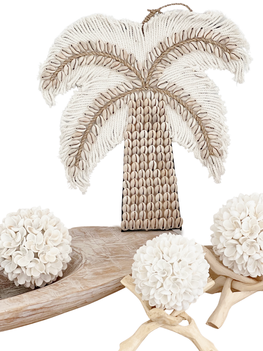 SHELL PALM TREE - COWRIE – Island Boho
